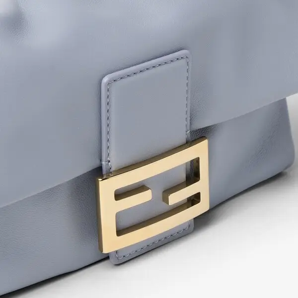 Fendi Baguette® Soft Small Airforce Blue Nappa Leather Mini-bag